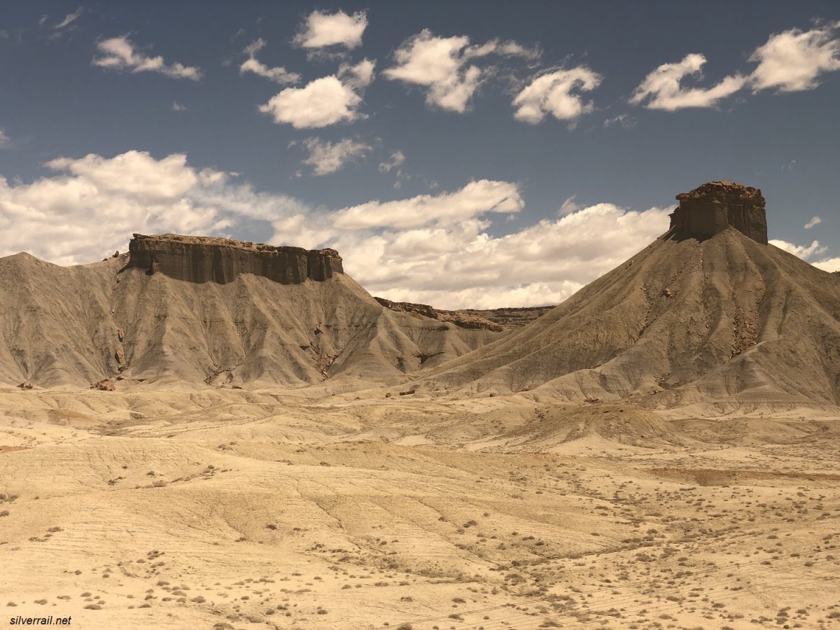 California Zephyr – Green River, Utah – Silver Rail