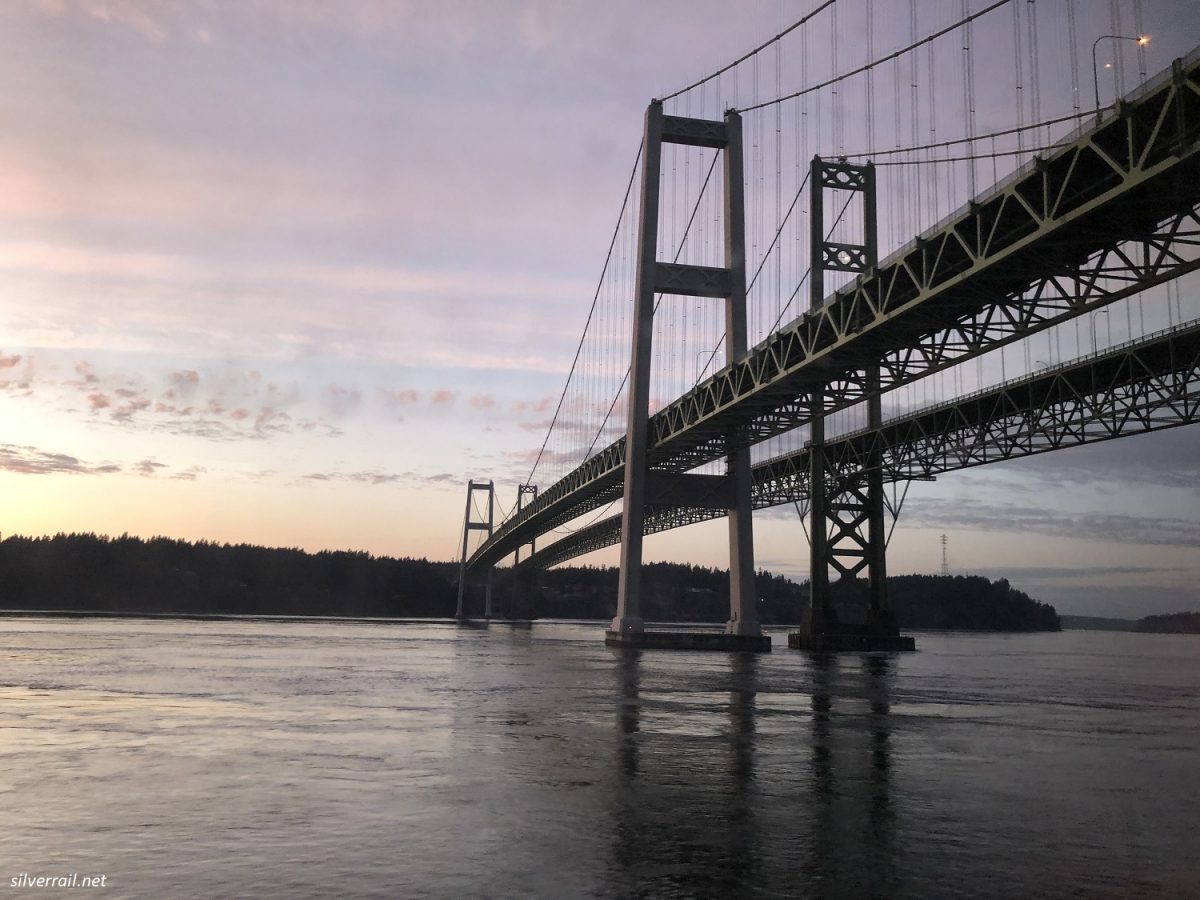 Bridges I – Tacoma Narrows Bridge (Tacoma, Washington) – Silver Rail